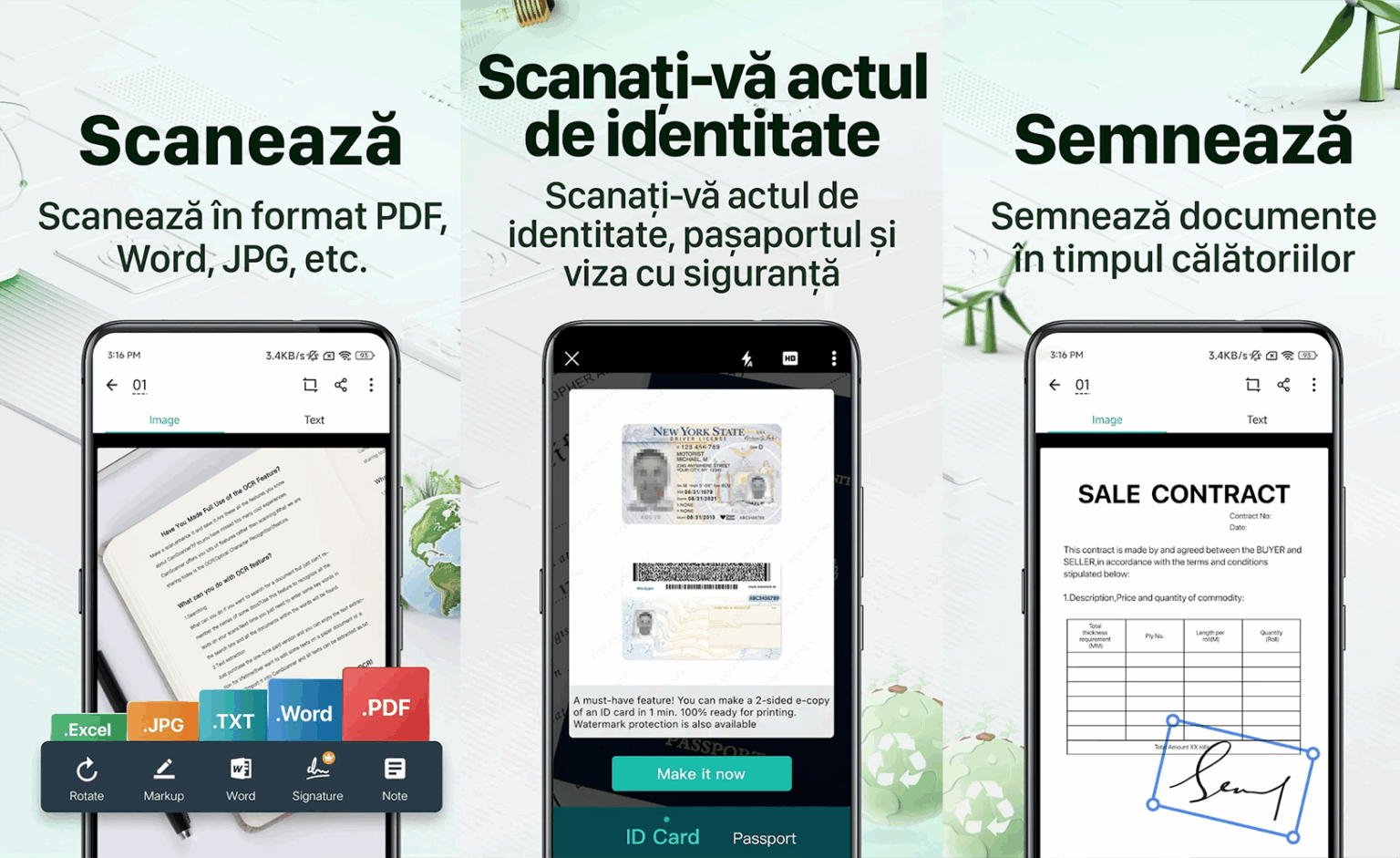 Top 5 aplicații de scanare documente cu telefonul