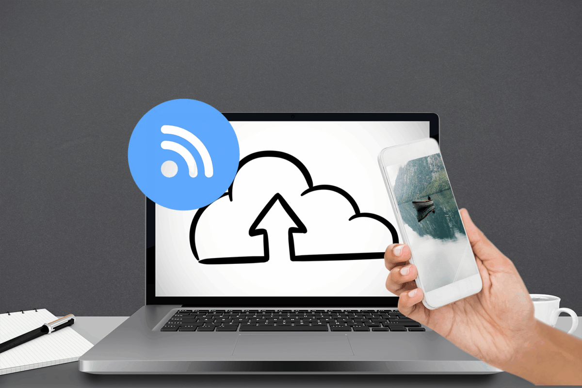 Cum transferi poze de pe telefon pe laptop fără cablu?