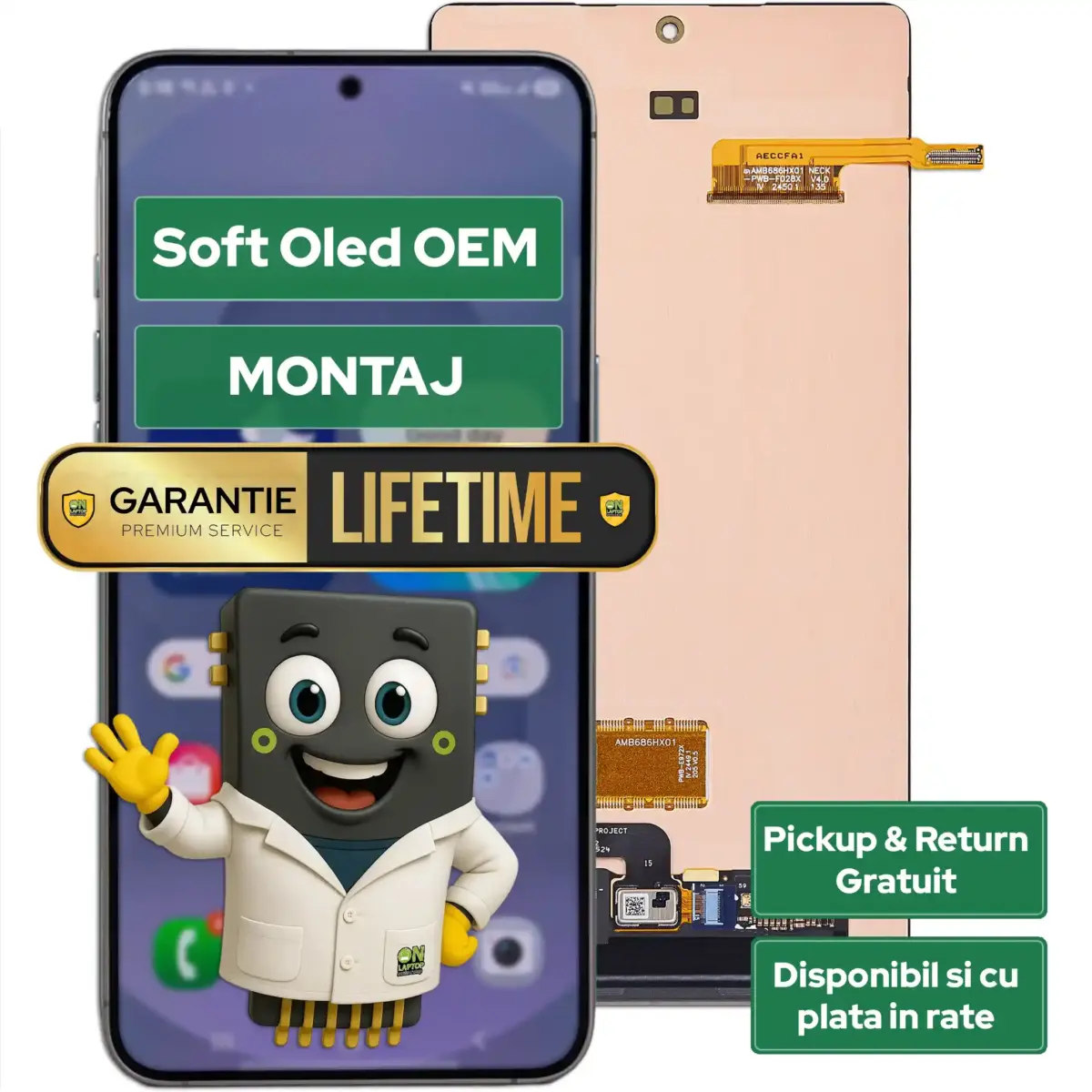 Display telefon Samsung Galaxy A51 4G (A515) OLED OEM - OnLaptop