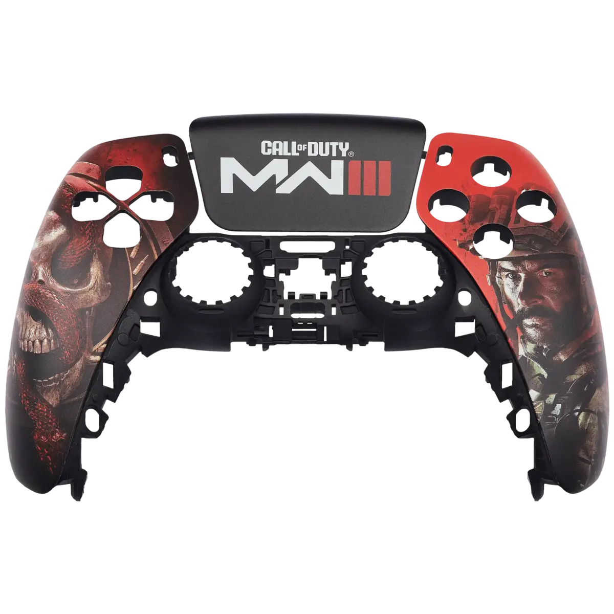 Carcasa Controller Ps5 Dualsense – Faceplate Custom Call Of Duty 3 Red ...