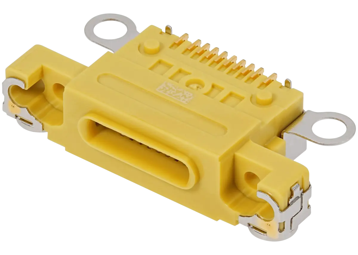 Port Incarcare iPhone 14 / 14 Plus (Yellow) - OnLaptop