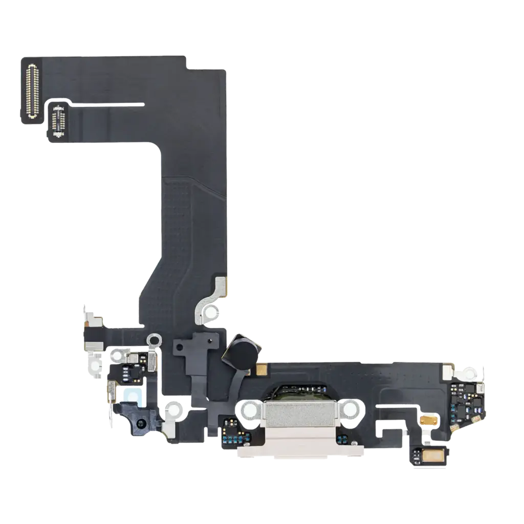 Cablu Flex Port Incarcare Cu Placa iPhone 13 Mini Premium (Pink) - OnLaptop