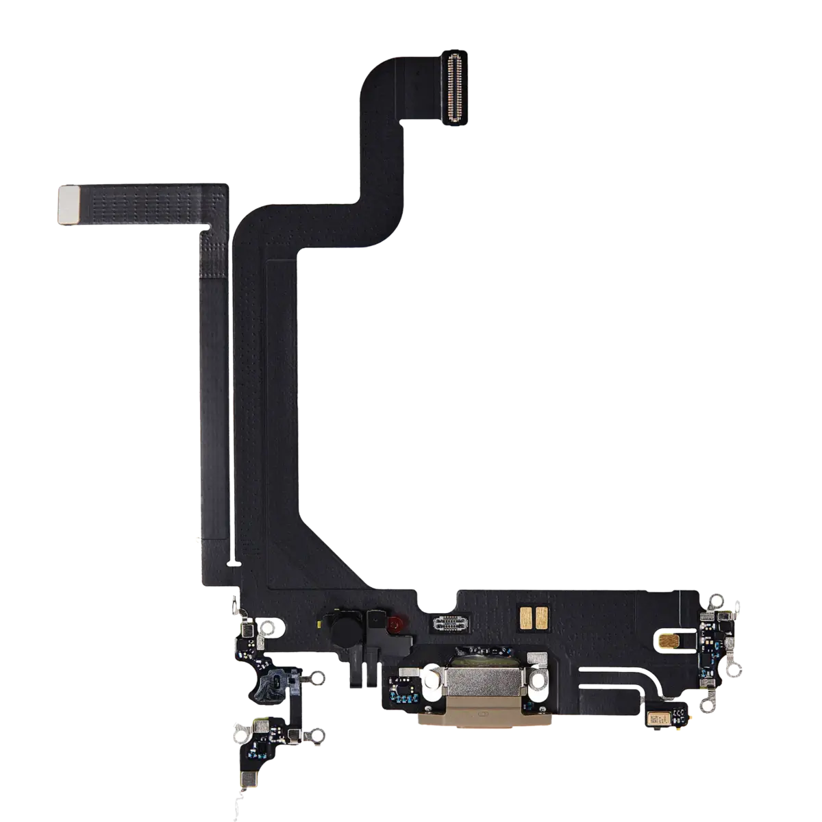 Cablu Flex Port Incarcare Cu Placa iPhone 14 Pro Max Premium (Gold ...