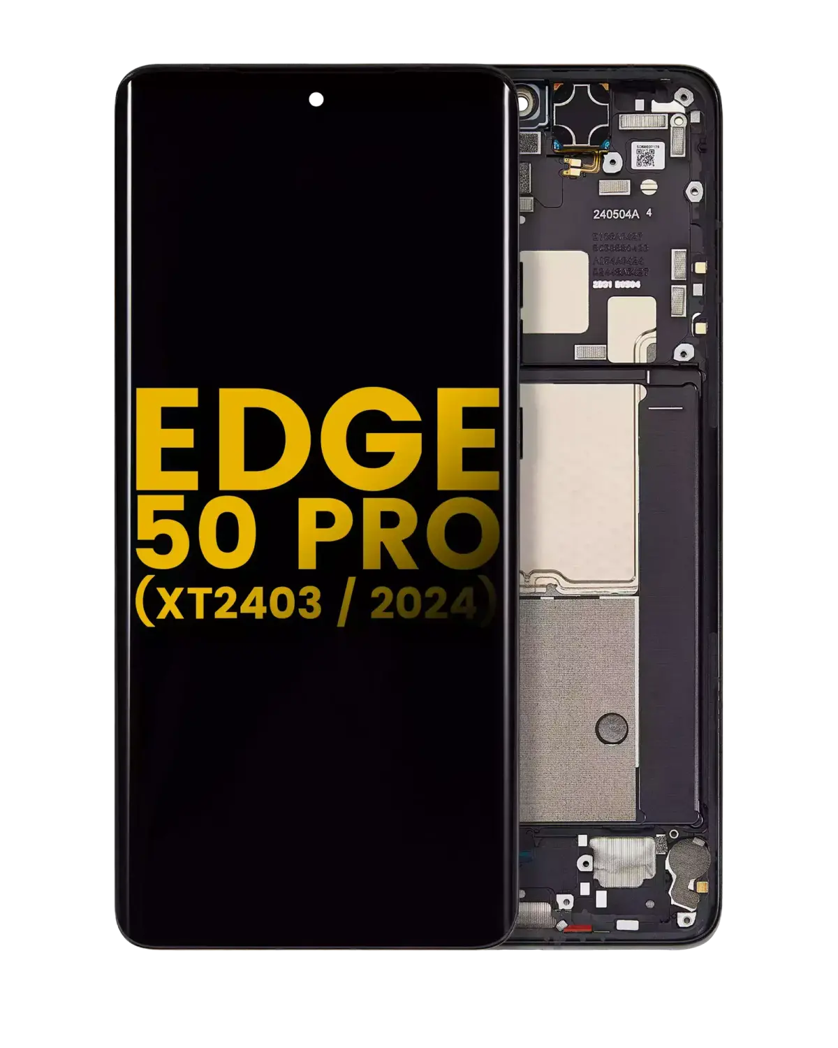 Display telefon Motorola Moto Edge 50 Pro Refurbished (Black) - OnLaptop